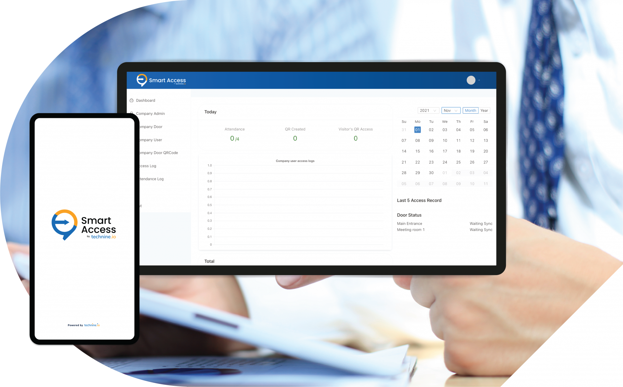 NineSmart - QR Code Access Control | IoT Solution