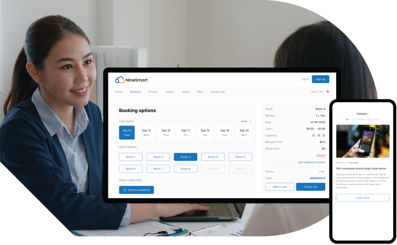 NineSmart - QR Code Access Control | IoT Solution